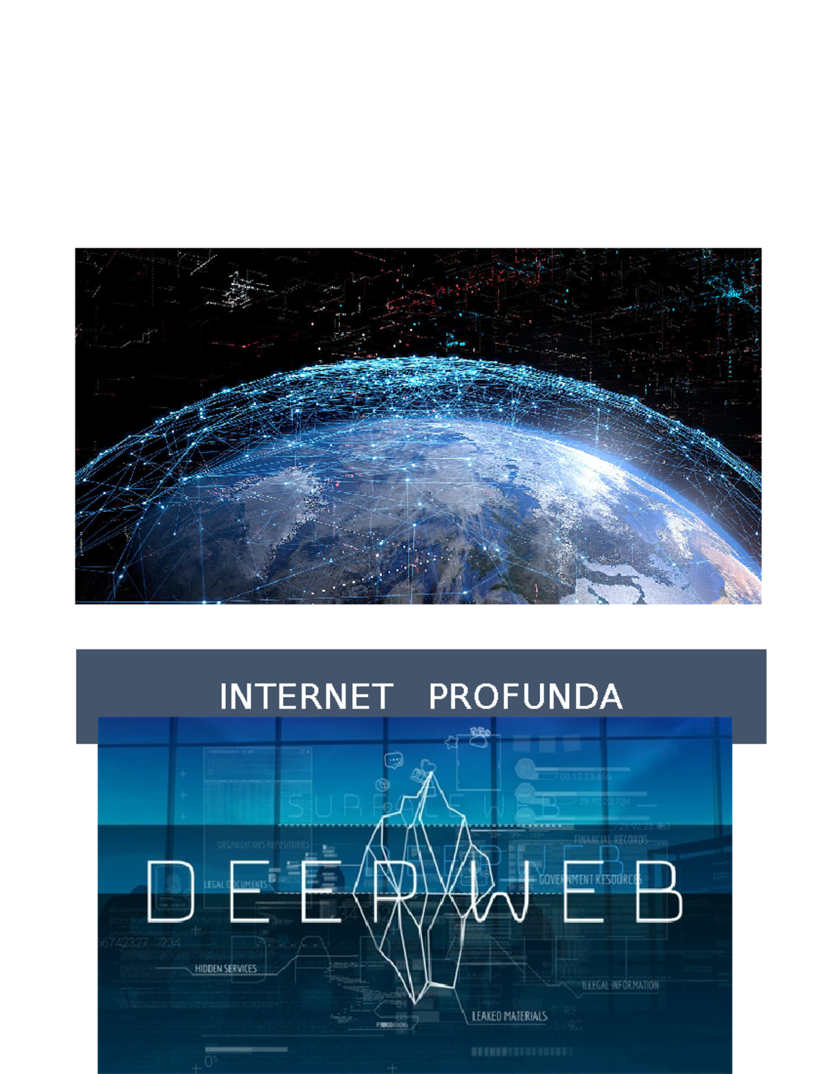 La internet profunda - Cijfer: 9 - INTERNET PROFUNDA TABLA DE CONTENIDO ...