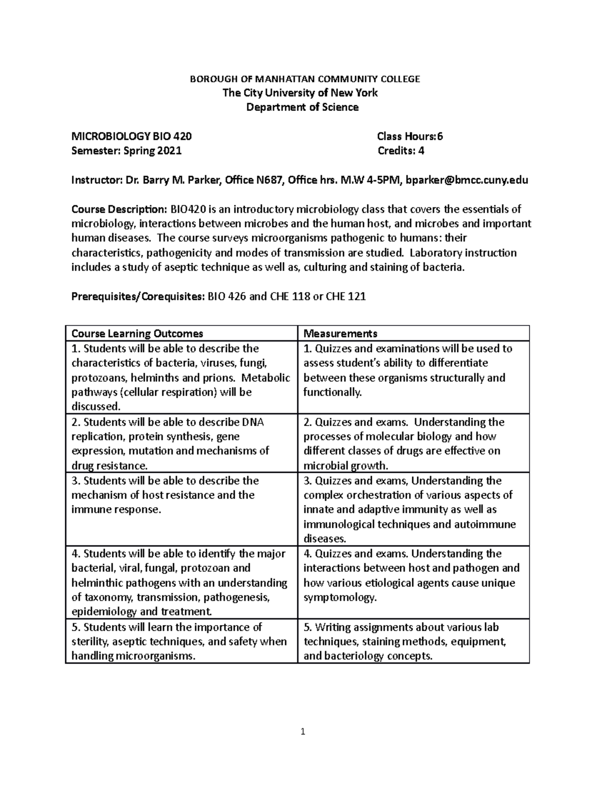 Microbiology Syllabus - MI 185 - Stanford - Studocu