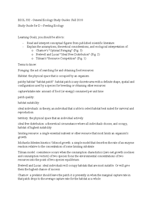 09-18-2018 Notes - Dr. Brian Darby - BIOL 332 Dr. Brian Dar Theory of ...