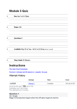 Module 2 Assignment - For the Module 2 Assignment, please answer the ...