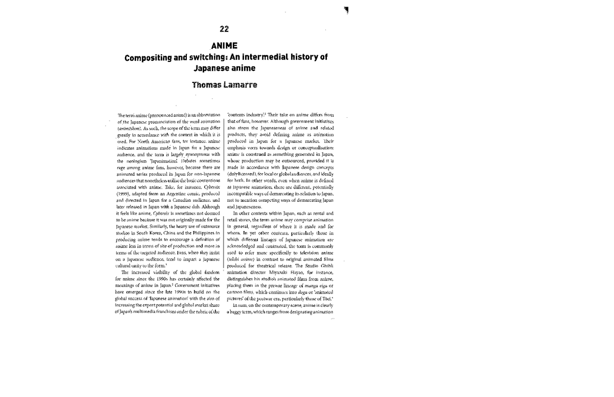 Lamarre, Thomas - Compositing and switching- An intermedial history of ...