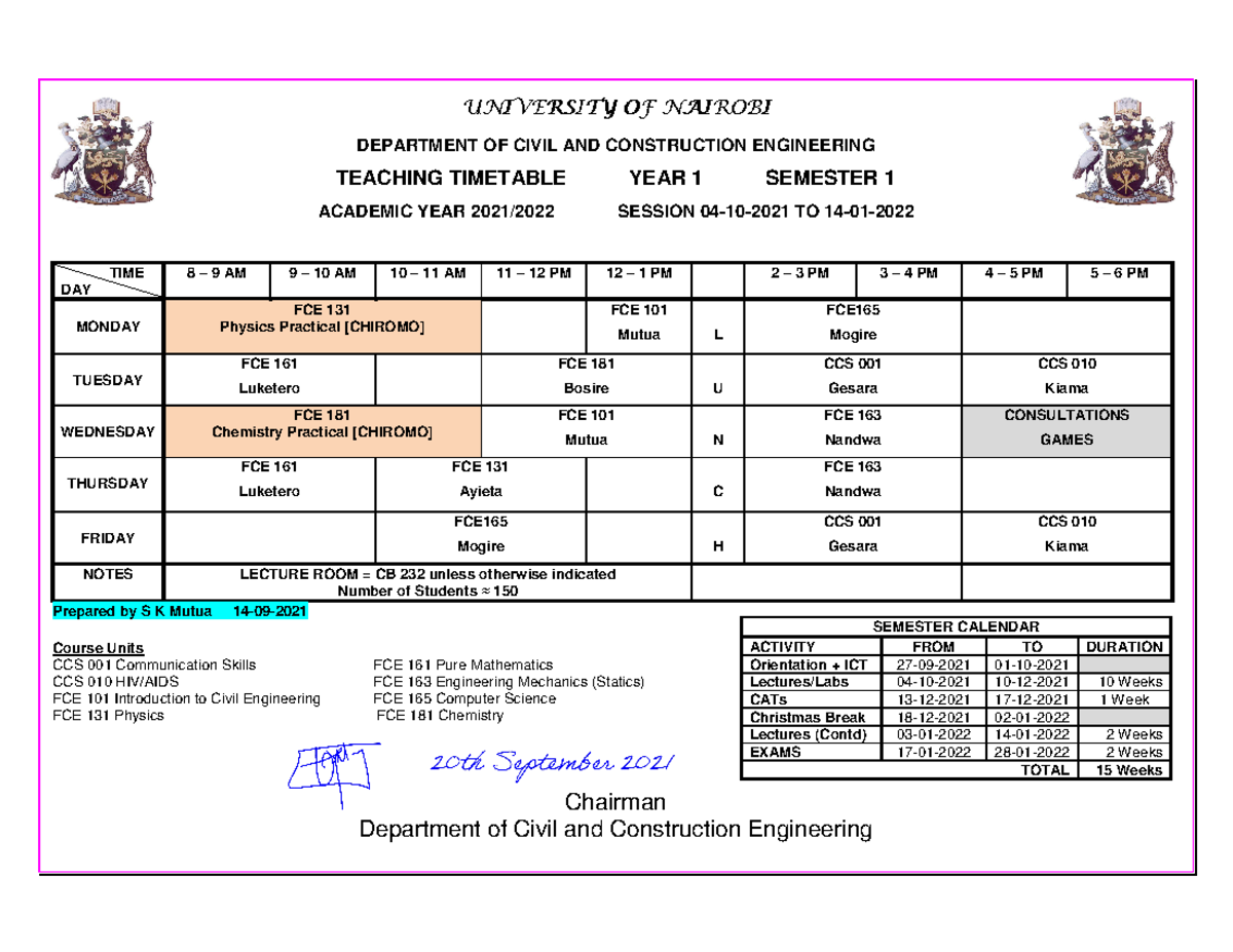 Teaching TT Sem 1-1 Signed - DEPARTMENT OF CIVIL AND CONSTRUCTION ...