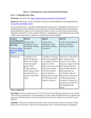 BHS 240 - Create A Group - Mackenzie Johnson BHS 240 November 1, 2020 ...