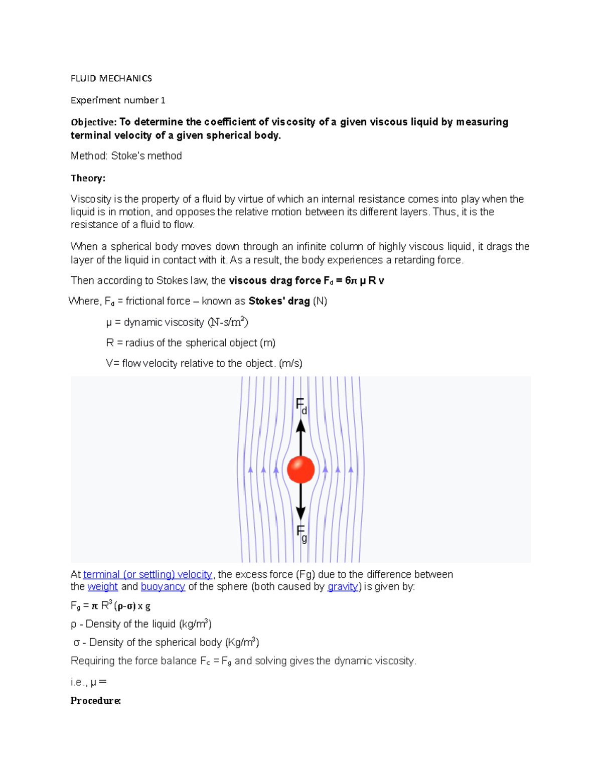 Fluid Mechanics 1 - Easy for your study - FLUID MECHANICS Experiment ...
