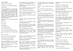 High School Musical Jr Script - MTTH 331 - Studocu