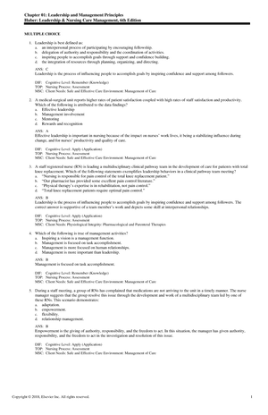 F2021 exam 3 study guide - Study Guide exam 3 Know how and why to ...