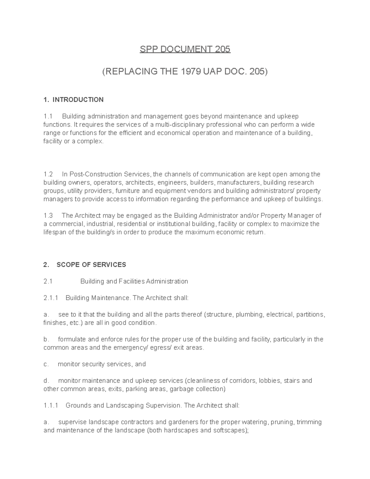 SPP 205 - 209 - SPP DOCUMENTS 205 - 209 - SPP DOCUMENT 205 (REPLACING ...