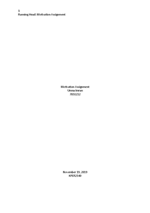 PERS 1500 Notes - Dr. Field - PERS 1500 Notes COURSE INTRODUCTION The ...