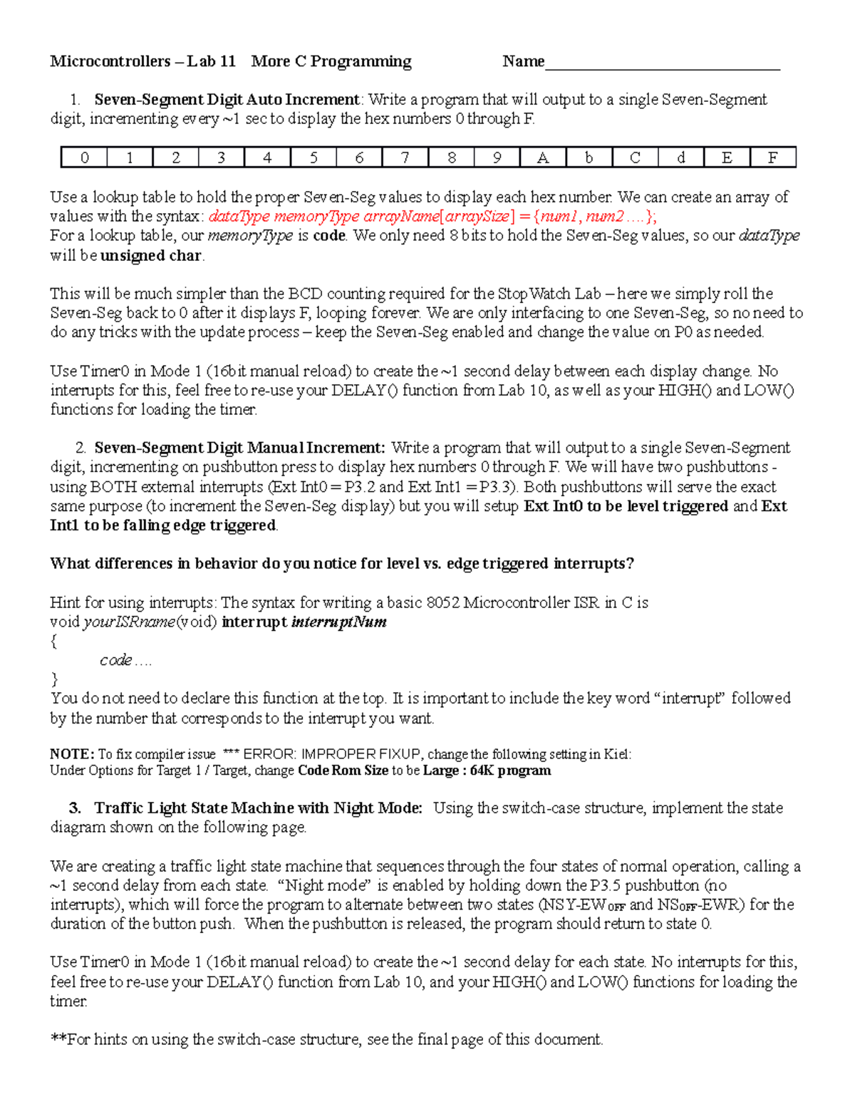 Lab11 - More C Programming - Spring 2020 - Microcontrollers – Lab 11 ...