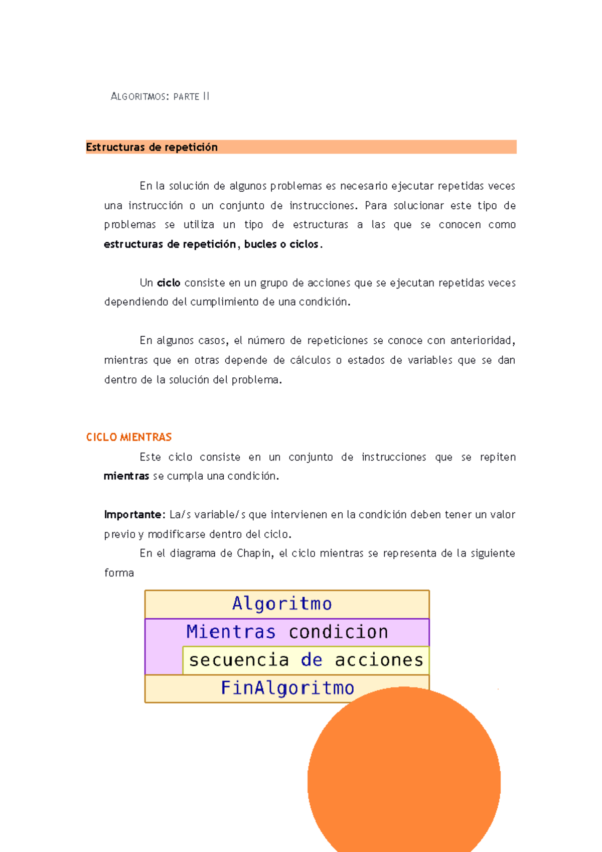 Teorico modulo III - Ejercicios y practicas de python - ALGORITMOS ...