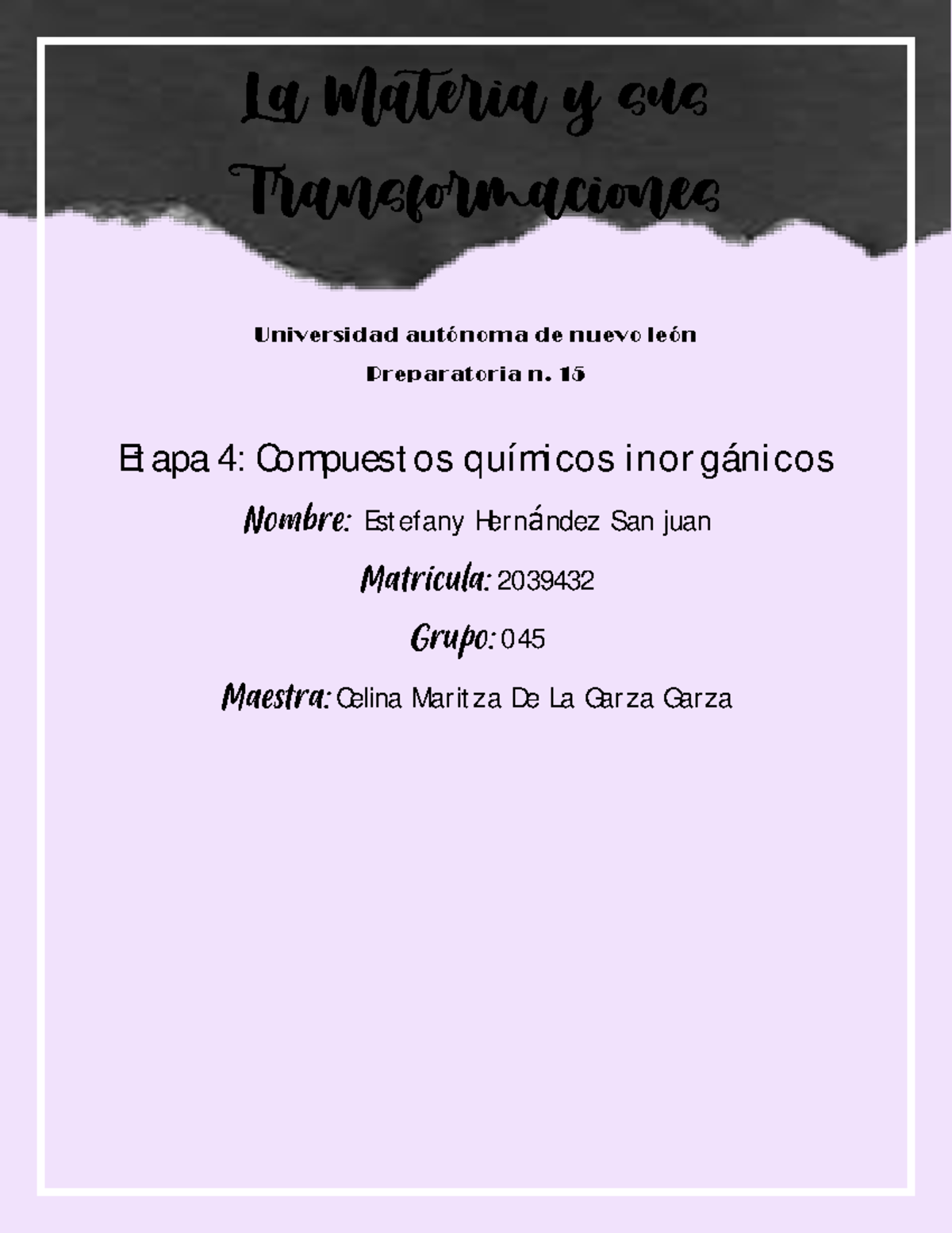 EHSJ AR Etapa 4 LMT - La Materia y sus Transformaciones Universidad ...