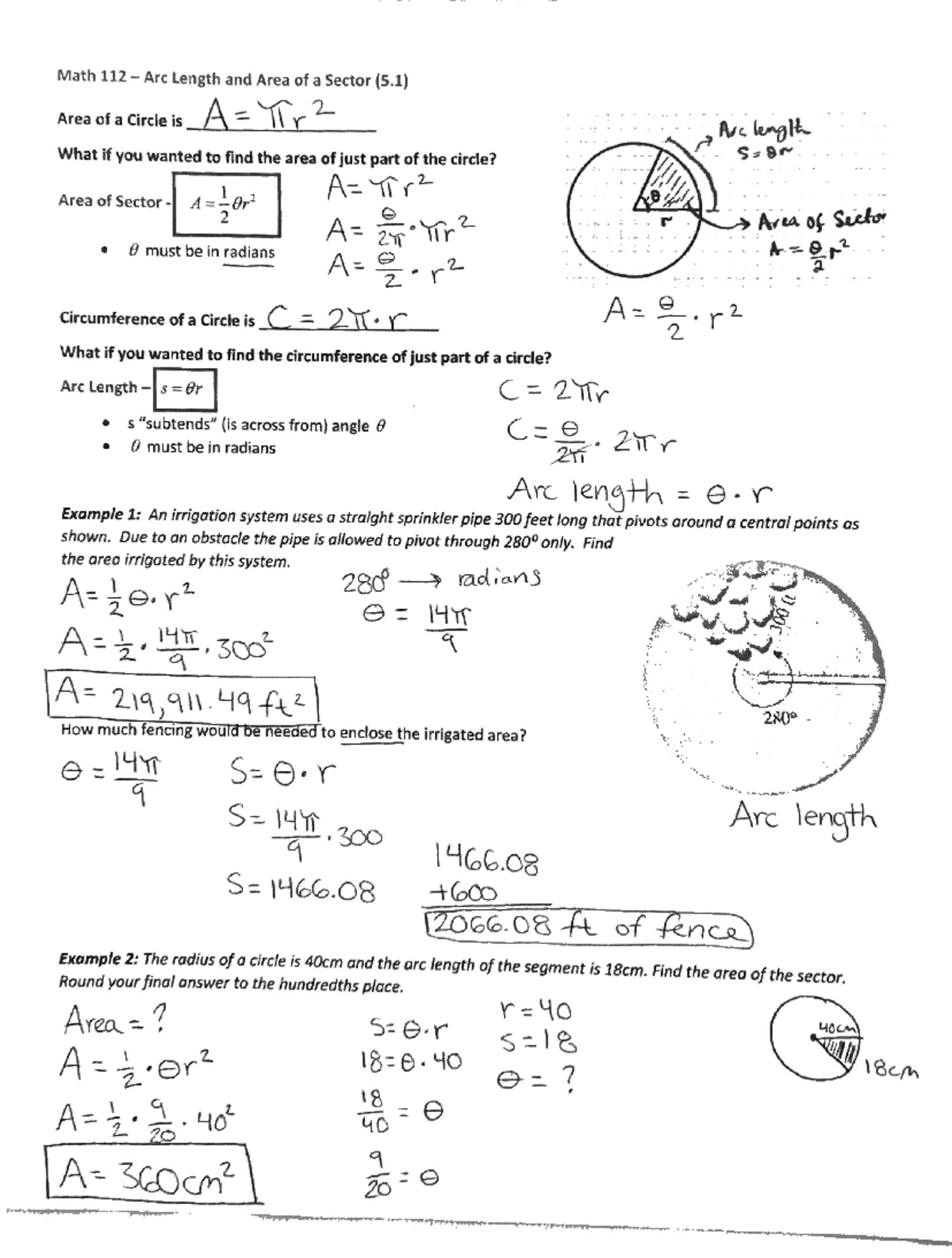 Math 112 notes - MTH 112 - Studocu