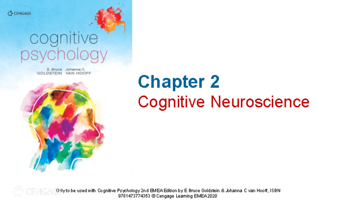 PYC3703 -Chapter 2 PowerPoints - Only to be used with Cognitive Psychology 2nd EMEA Edition by E ...