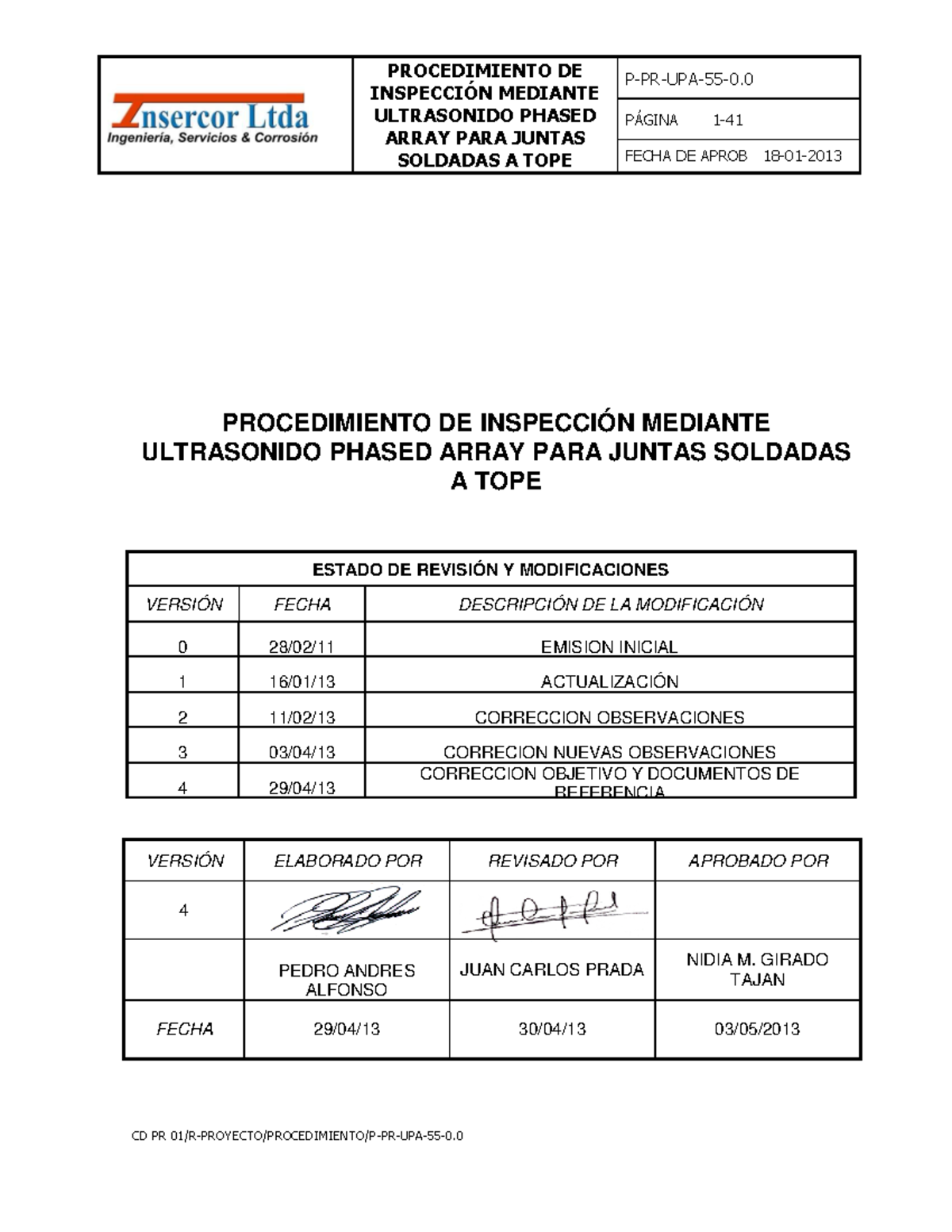 Pdf-procedimiento-ut-phase-array compress - INSPECCIÓN MEDIANTE ...