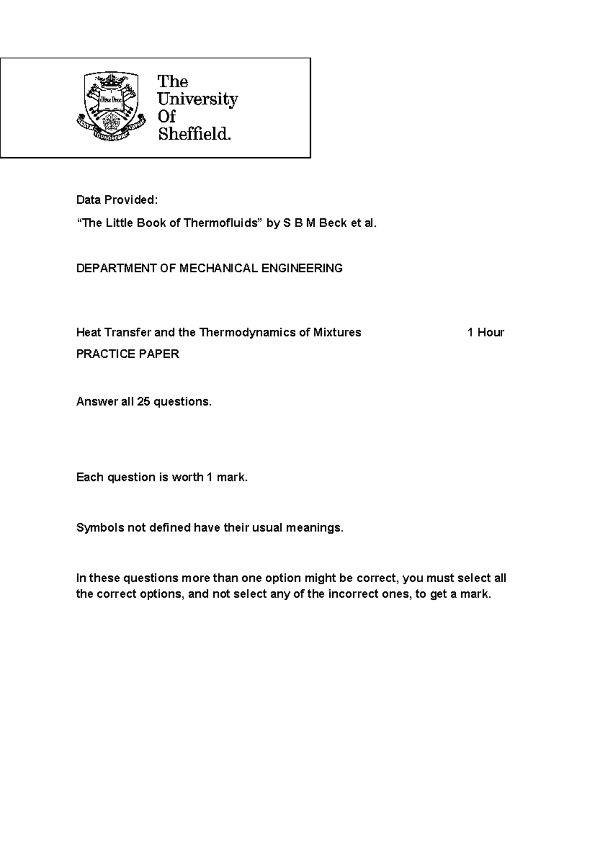 Sample/practice exam 2016, questions and answers - - Studocu