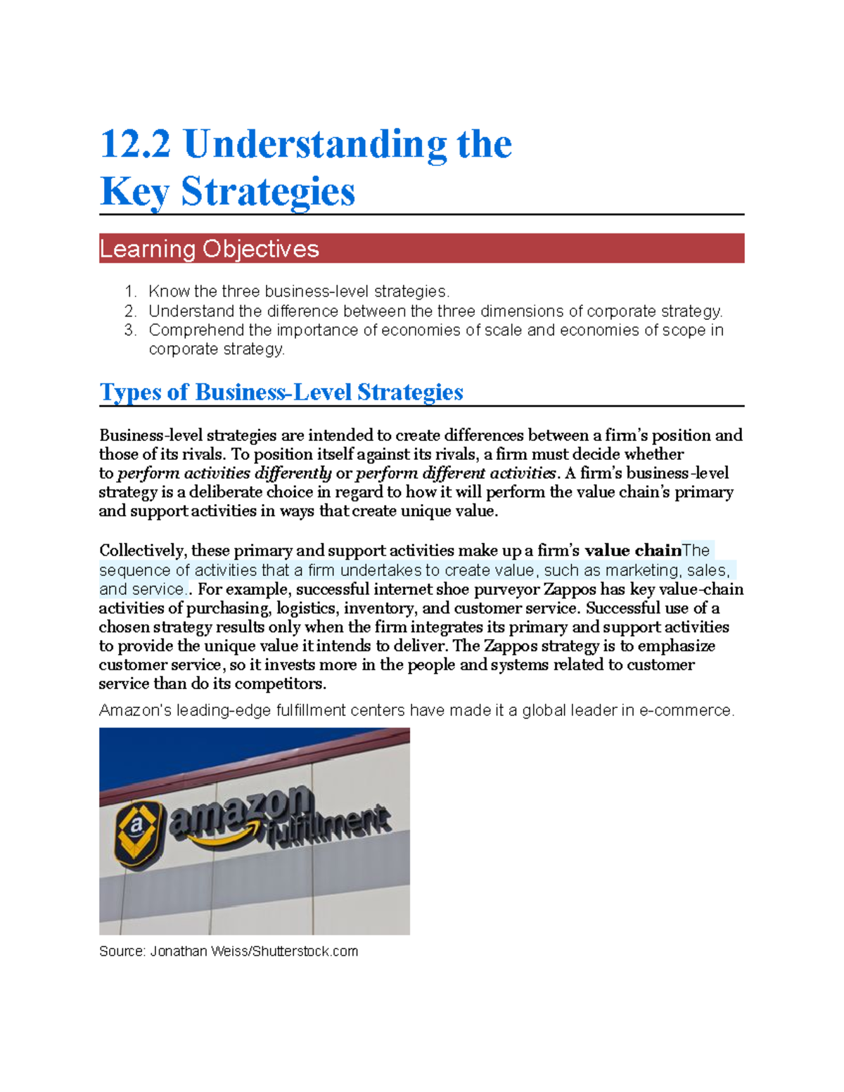 12.2 Understanding the Key Strategies - 12 Understanding the Key ...