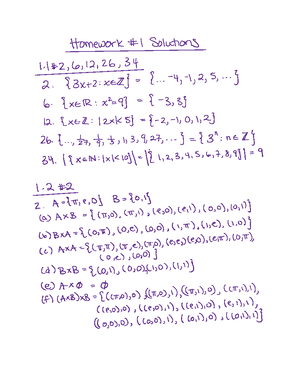 New Homework 8 Solutions - Chapter 9 6 8, 6 If A B C and D are sets Then A x B ncc xD CANxCBD ...