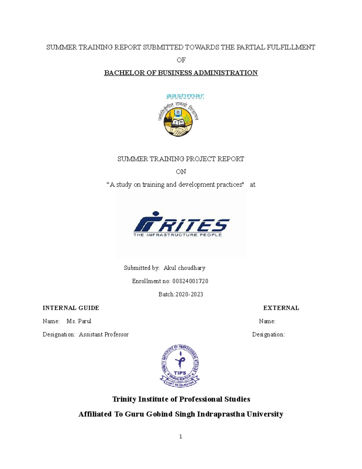 Str akul - This is an STR file of BBA(G) course for 5th semester which ...