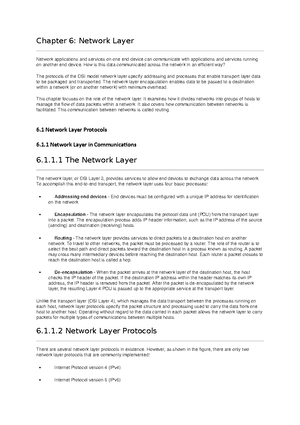 Lab 7 - Calculating designing and implementing a subnetted IPv4 addressing scheme 2020 - - Studocu