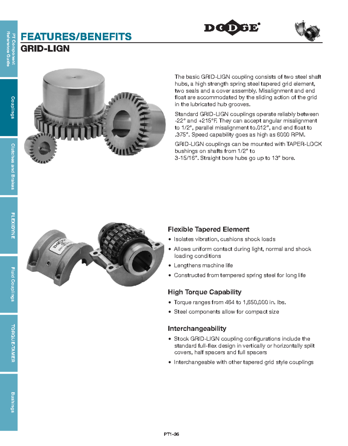Rejilla 1040T 1070T T10 Ficha Tecnica Dodge - PT1- FEATURES/BENEFITS ...