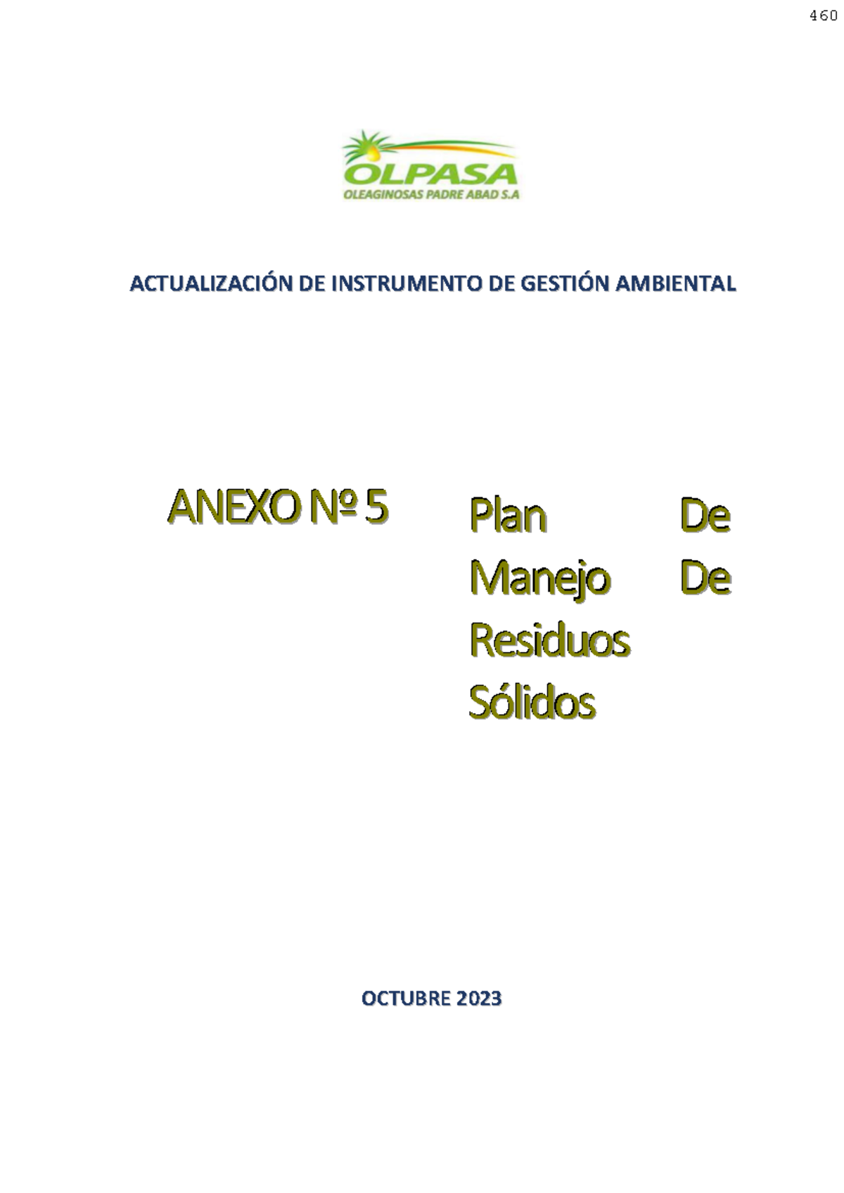 0.0. Total Apama Olpasa NOV2023- Anexo 5 - AACCTTUUAALLIIZZAACCIIÓÓNN ...