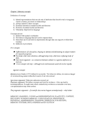 Section 2 Idea bank:notes - GAMSAT SECTION 2 NOTES (Idea bank) Notes ...