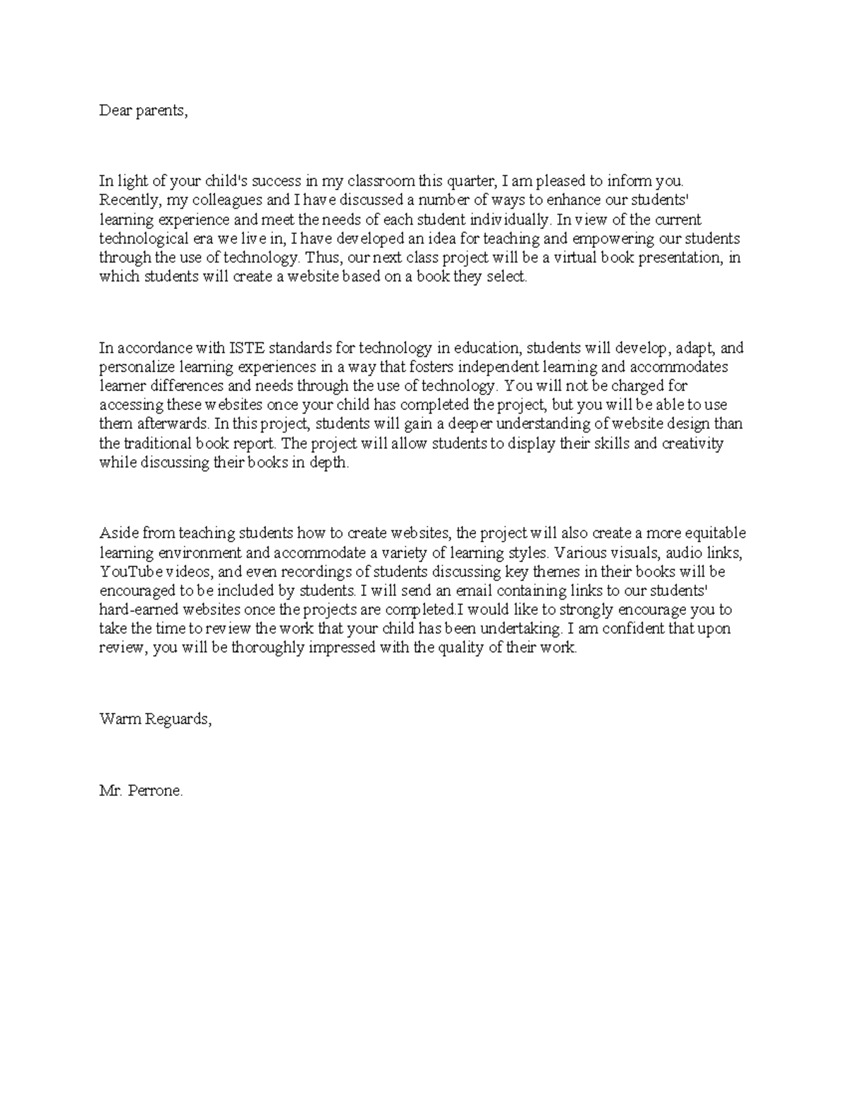 Dear Parents - k;mnlj nkm /khjlk.m, khjl/kn; - Dear parents, In light ...