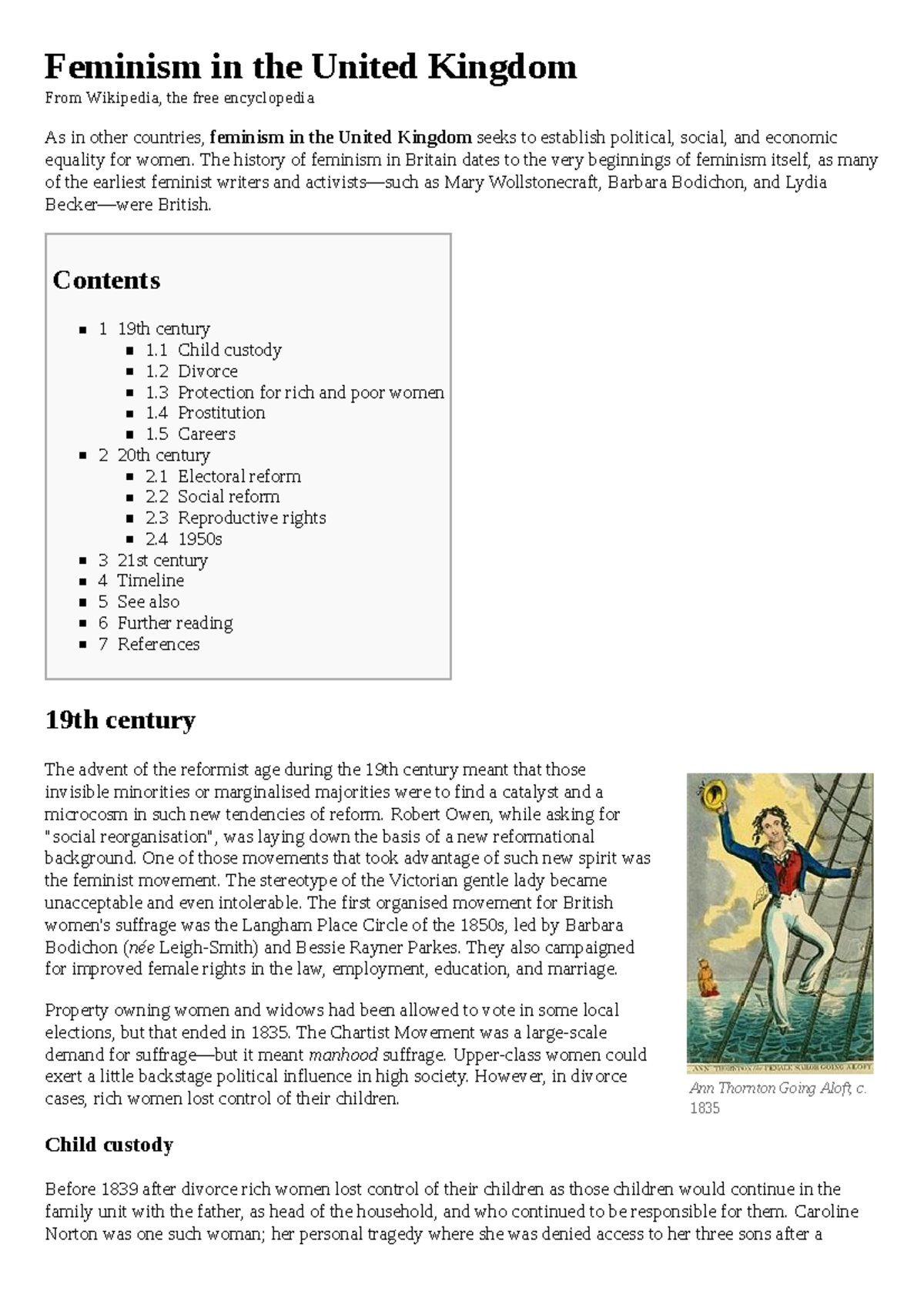 Feminism in the United Kingdom - The history of feminism in Britain ...
