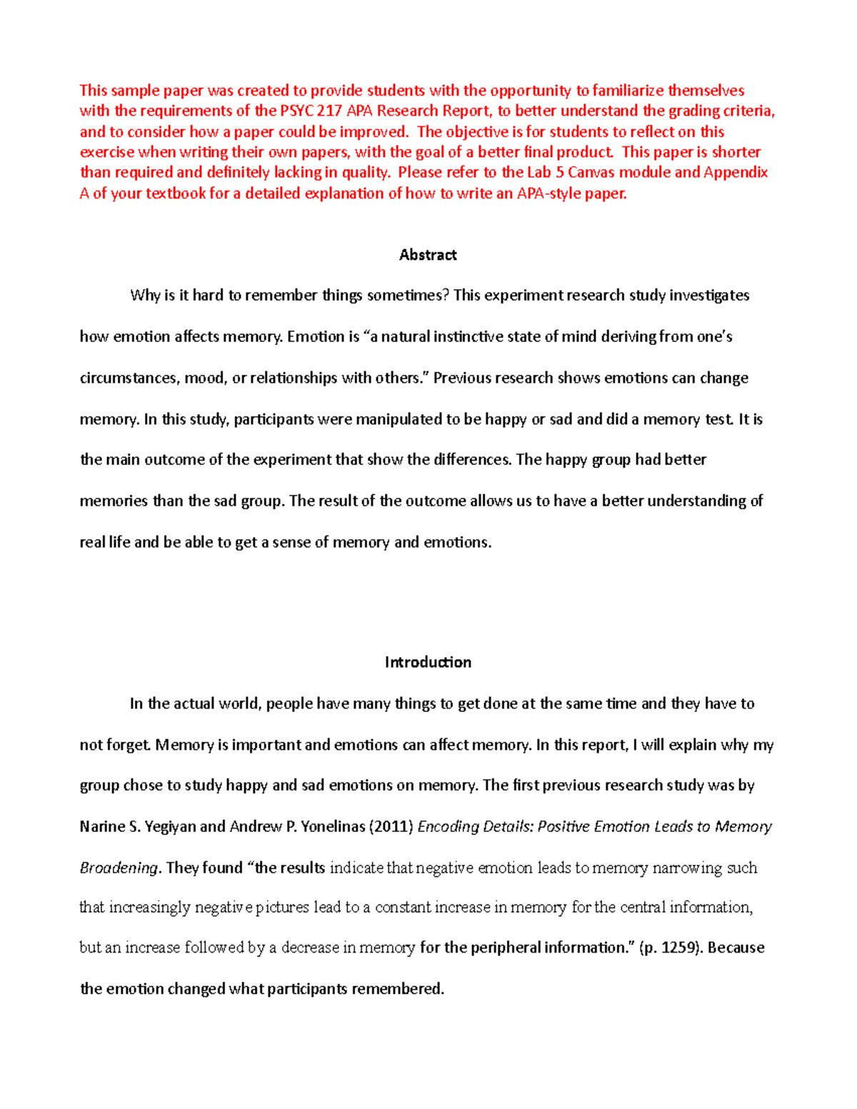 217 Lab 5 Sample Paper 2022 with Comments - This sample paper was ...