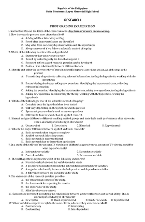 HOPE 1 Q1 W3 Mod3 - Physical Education - HOPE - GRADE 11 EX ERCI SE FOR ...