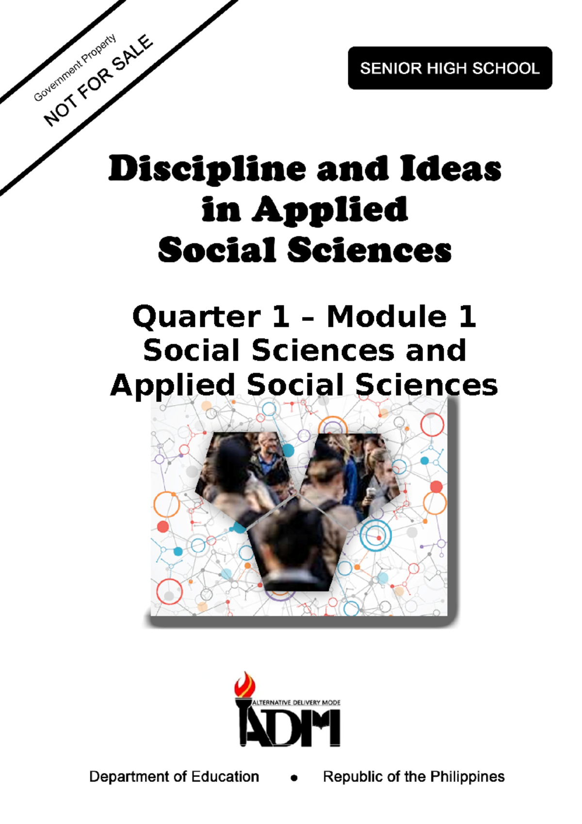 Diass 1 - A SENIOR HIGH MODULE 1 FOR Ideas in the Applied Social ...