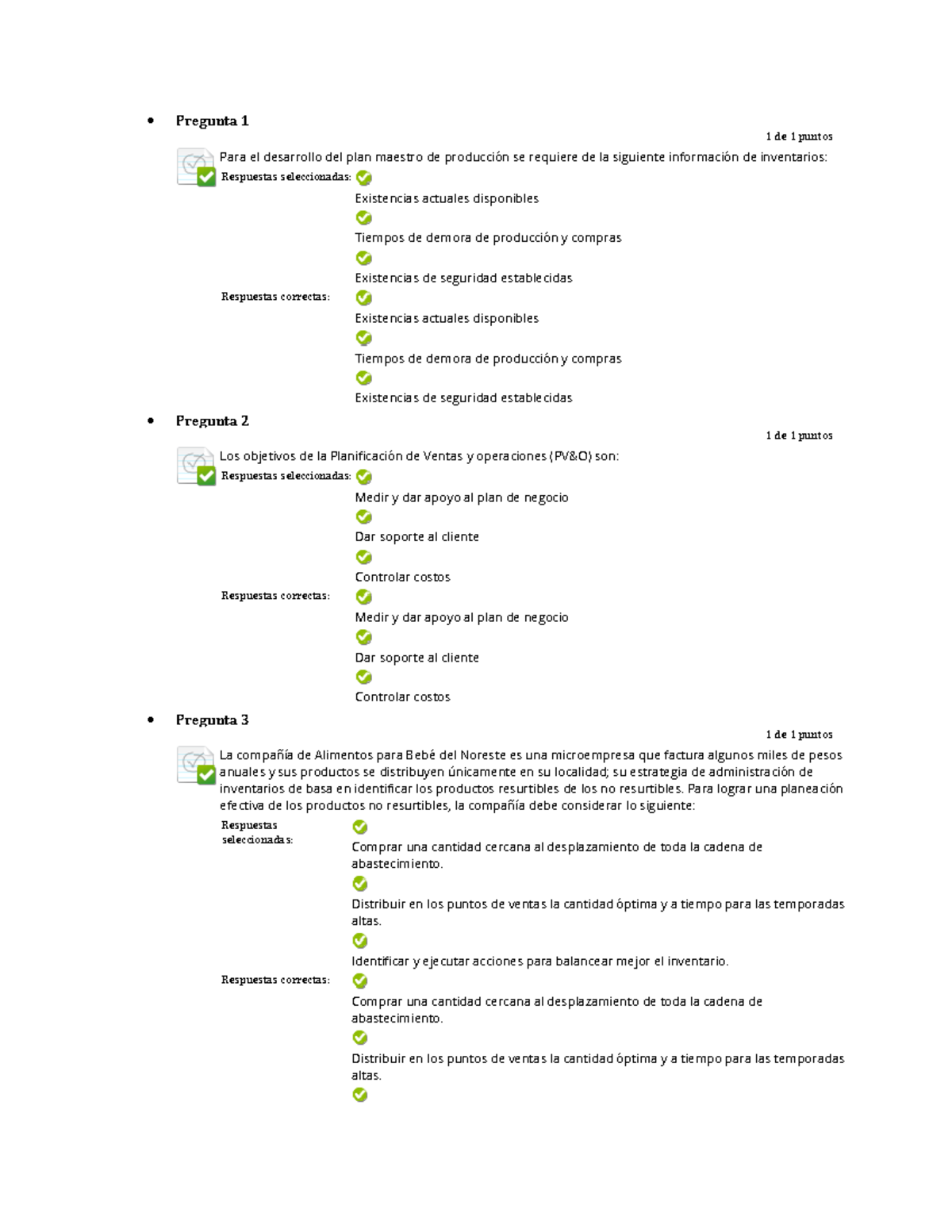 Actividad 5. Automatizada Cadena de suministro - • Pregunta 1 1 de 1 puntos Para el desarrollo ...
