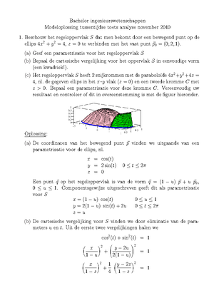 SPOC Theorie complexe getallen - Analyse, deel 1 - KU Leuven - Studocu