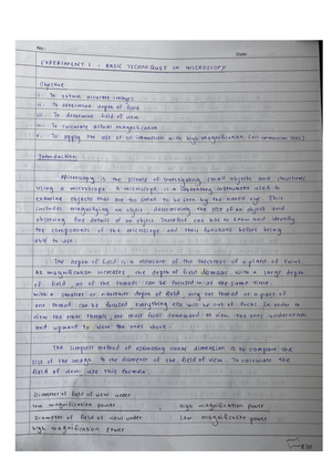 Bio lab report exp3 - Experiment 3: Transport Across Membrane Objective ...