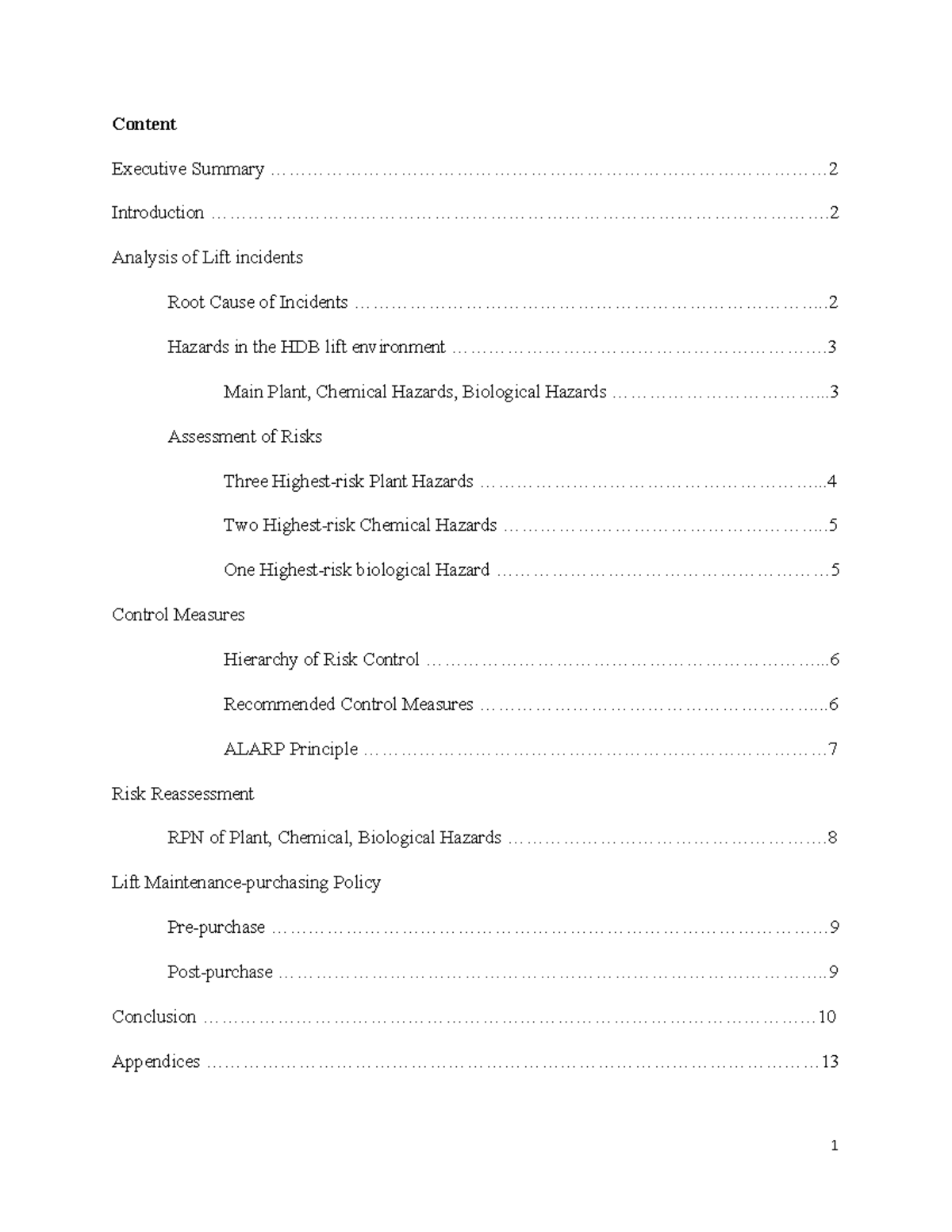 Assignment 2 - Individual Risk Management Report - BUSM 4306 - RMIT ...