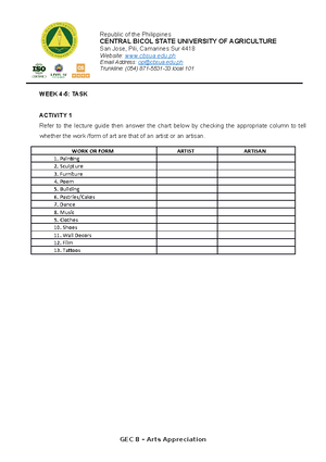 Cwts narrative - NSTP - NARRATIVE REPORT National Service Training ...