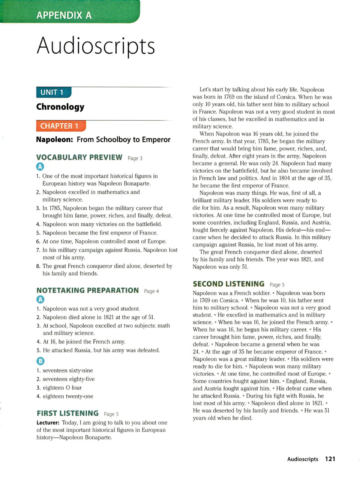 Script Listening - English - Studocu