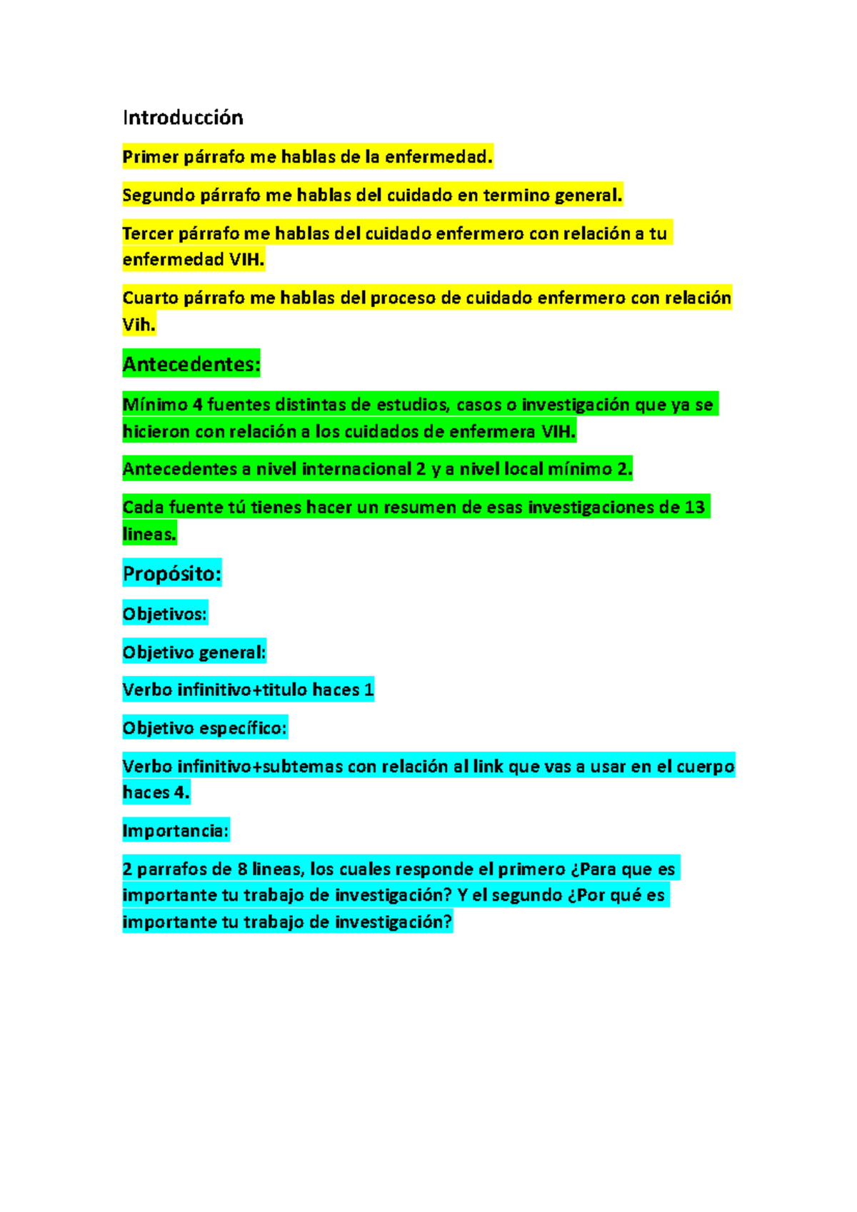 Introducción partes - introduccion para una monografia en enfermeria ...