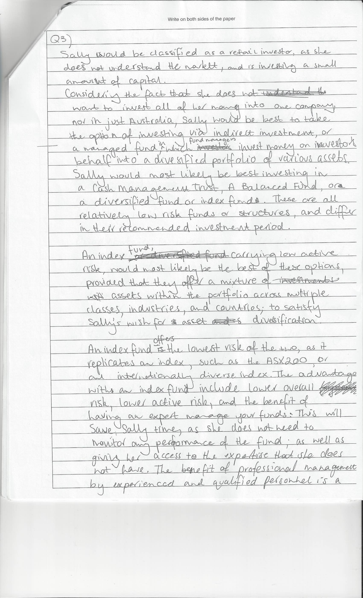 LIFM Semester 1 2017 Exam Question 3 - LAW2457 - RMIT University - StuDocu