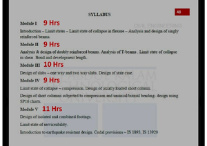 Module 5 DCS 1 - Two-way slabs, simply supported and restrained slabs, design using IS code ...