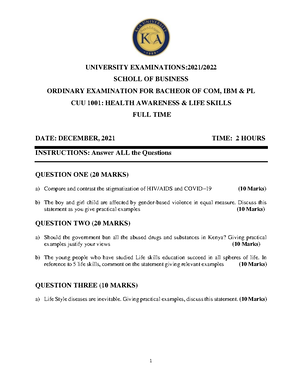 Drugs AND Alcohol Handout - ALCOHOL, DRUGS AND SUBSTANCE ABUSE Session ...