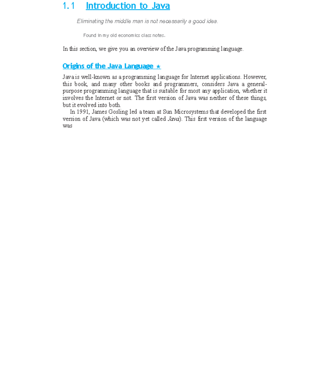 Comp249-recap - comp248 arrays ch6 suggested problems - 1 Introduction to Java Eliminating the ...