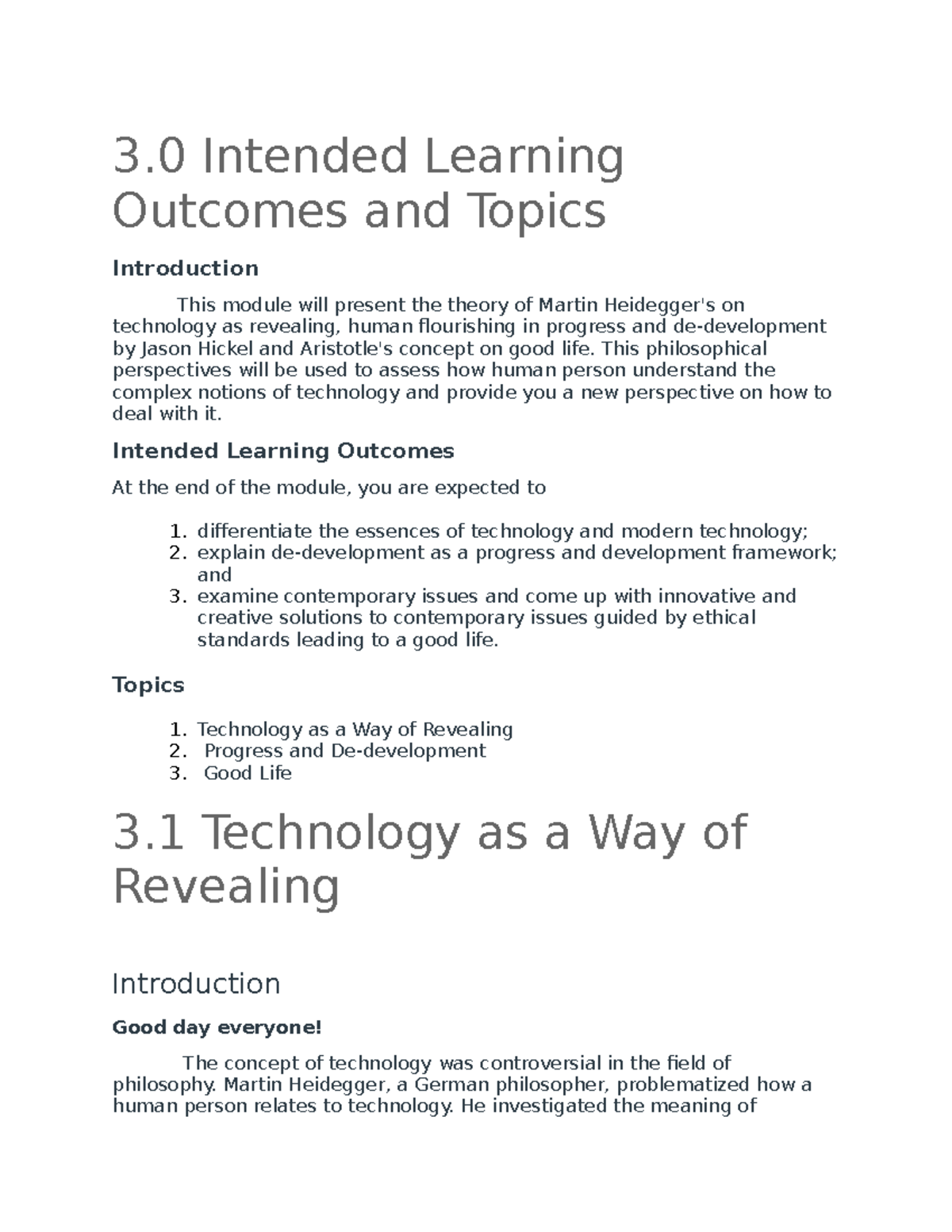 Module 3 Lecture Notes 3 Science Technology And Society Tip
