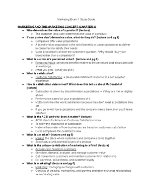 Principles of Marketing Exam 3 - Products - mktg3310 - Section 3 in ...