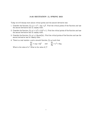 3A Part A Calculus MITx Residential 2 - Answers are displayed within ...