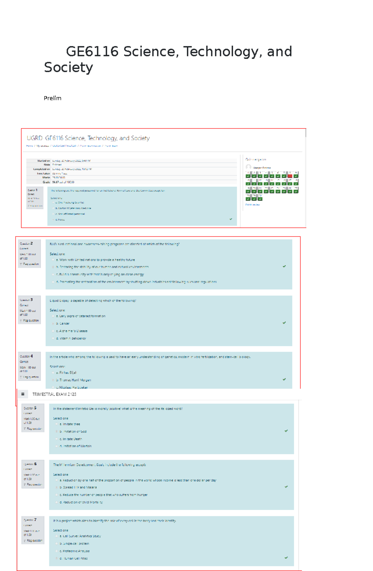 GE6116 Science, Technology, and Society - Science,Technology&Society ...