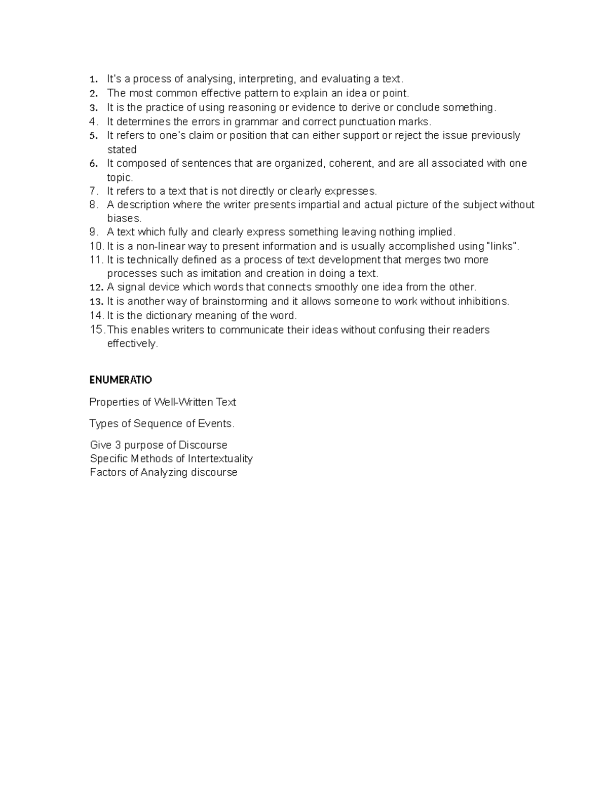 Reading and Writing Skills - It’s a process of analysing, interpreting ...