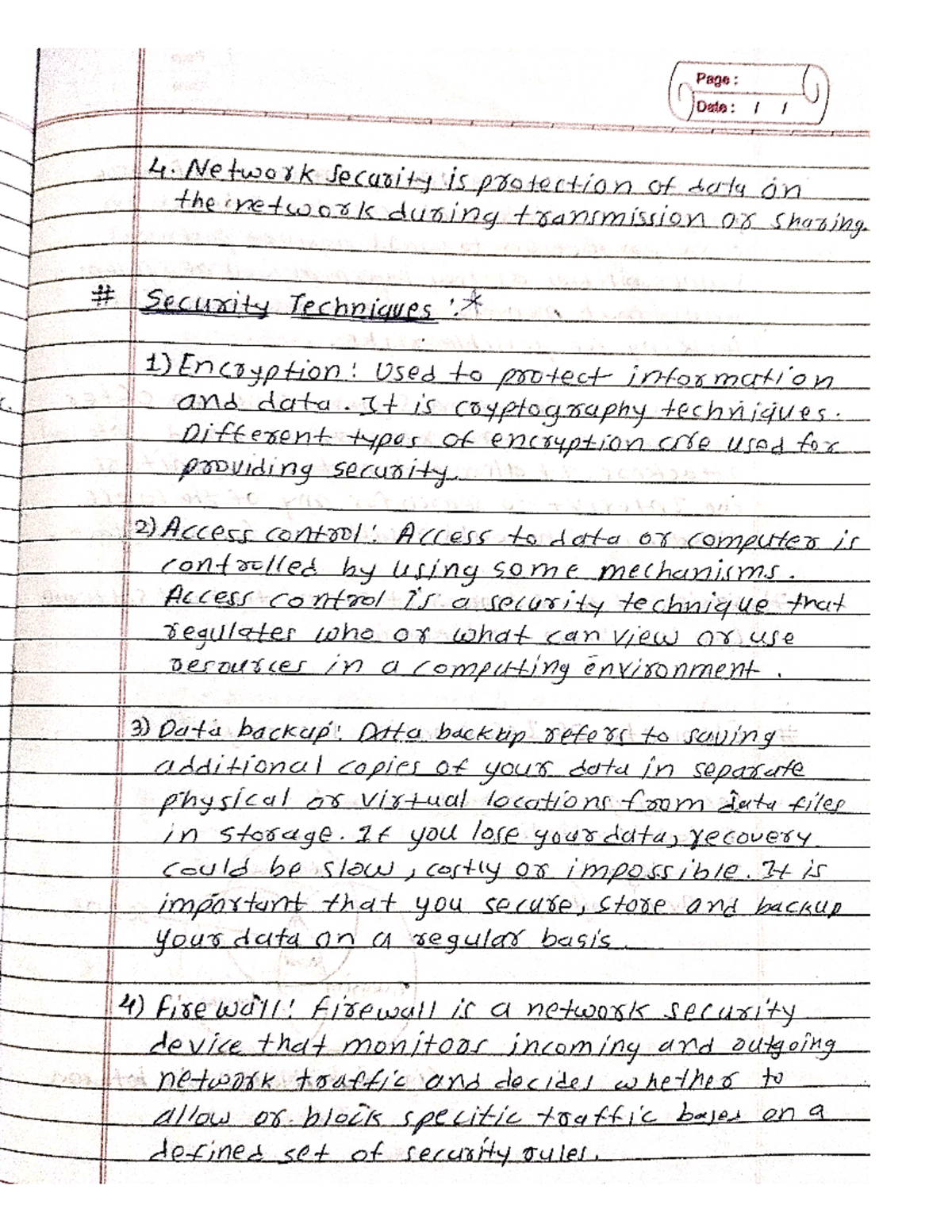 IS Unit I Notes - unit 1 information security - Computer Engineering ...