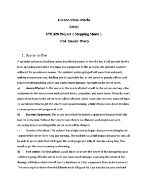 CYB 320 Module Two Activity Worksheet Gideon Marfo - Gideon Ofosu Marfo ...