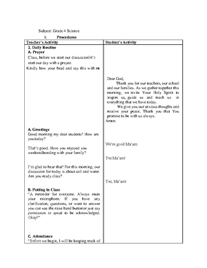 Perpetuation OF LIFE (Study Guide) - PERPETUATION OF LIFE EARTH AND ...
